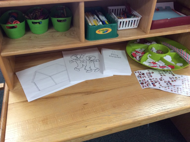 Holiday Card Making Station Ideas – April's Teaching Tree
