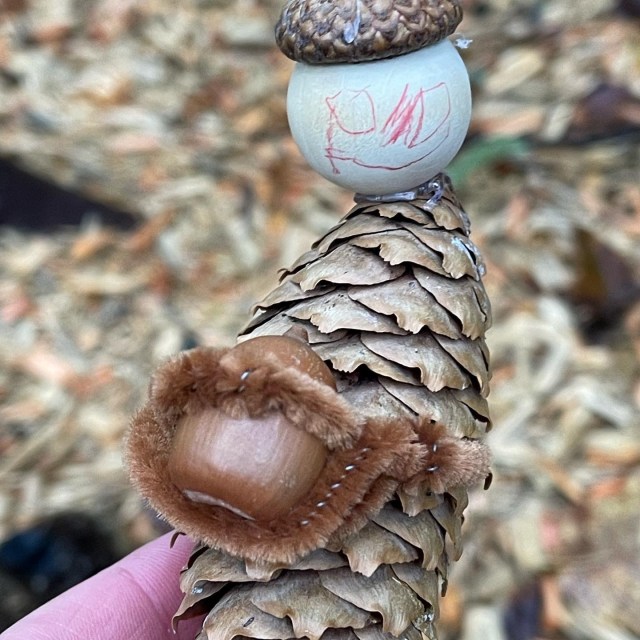 Pinecone People – April's Teaching Tree